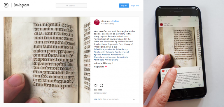 Digital Manuscripts as Sites of Touch: Using Social Media for “Hands-On ...